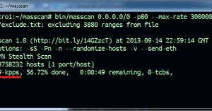 Masscan: the world’s fastest port scanner – how to use and configure it ...